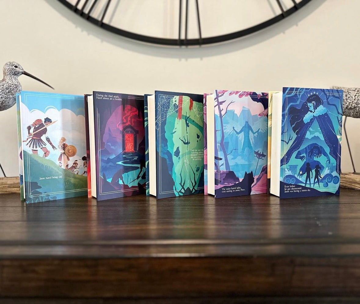 Heroes of Olympus Dust Jackets – Nerdy Ink