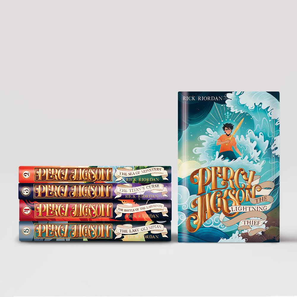 Percy Jackson Dust Jackets Nerdy Ink